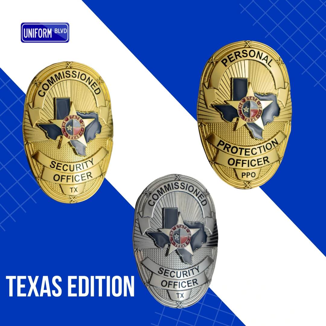 Texas Edition Badges & Shields | Gold & Silver IDs – Uniform blvd.
